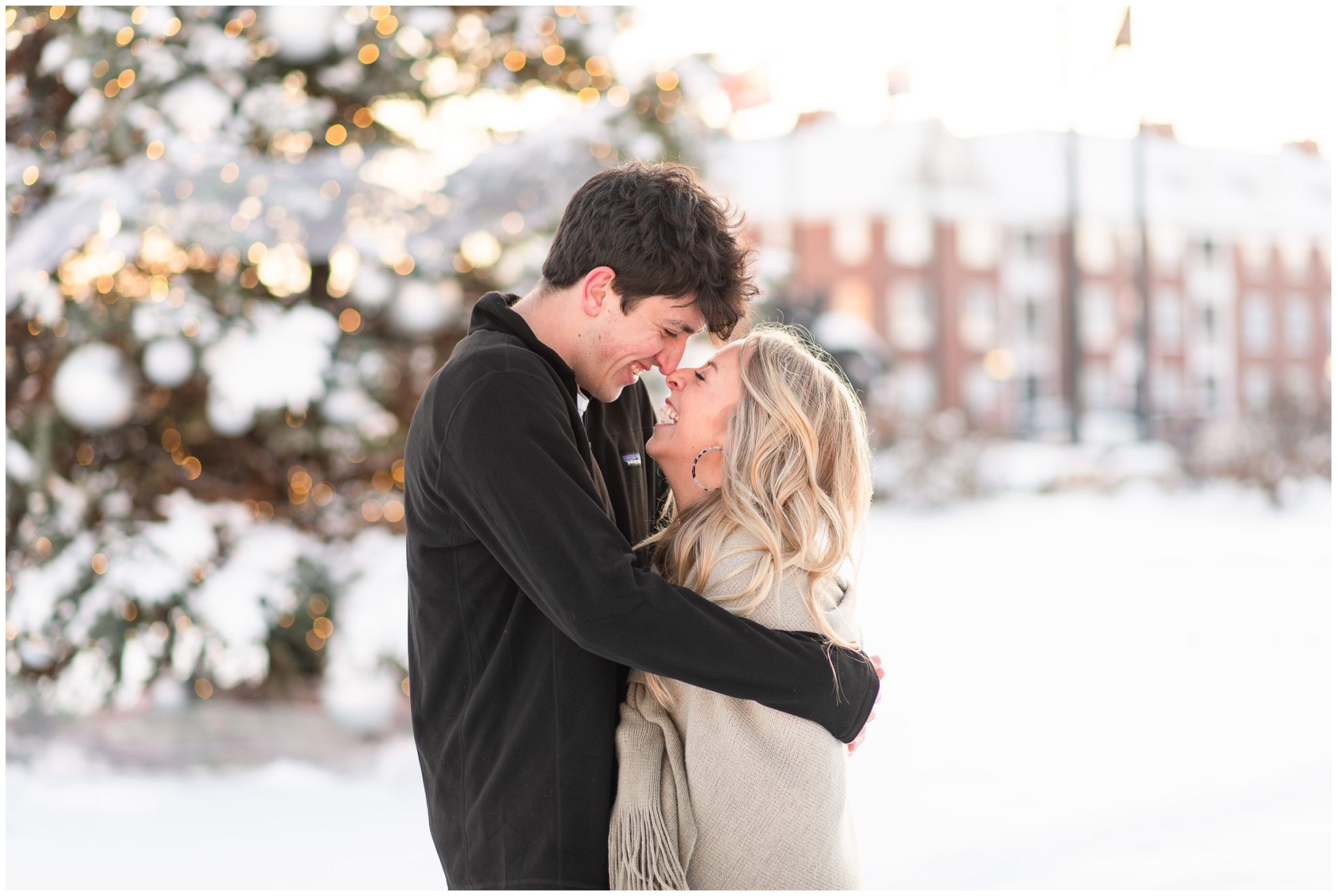 Abby & Ben | Winter Engagement Session | Carmel, IN