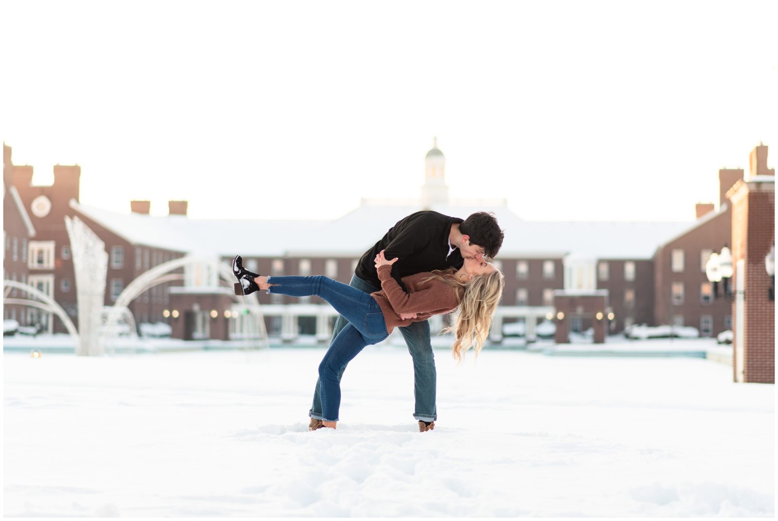 Abby & Ben | Winter Engagement Session | Carmel, IN