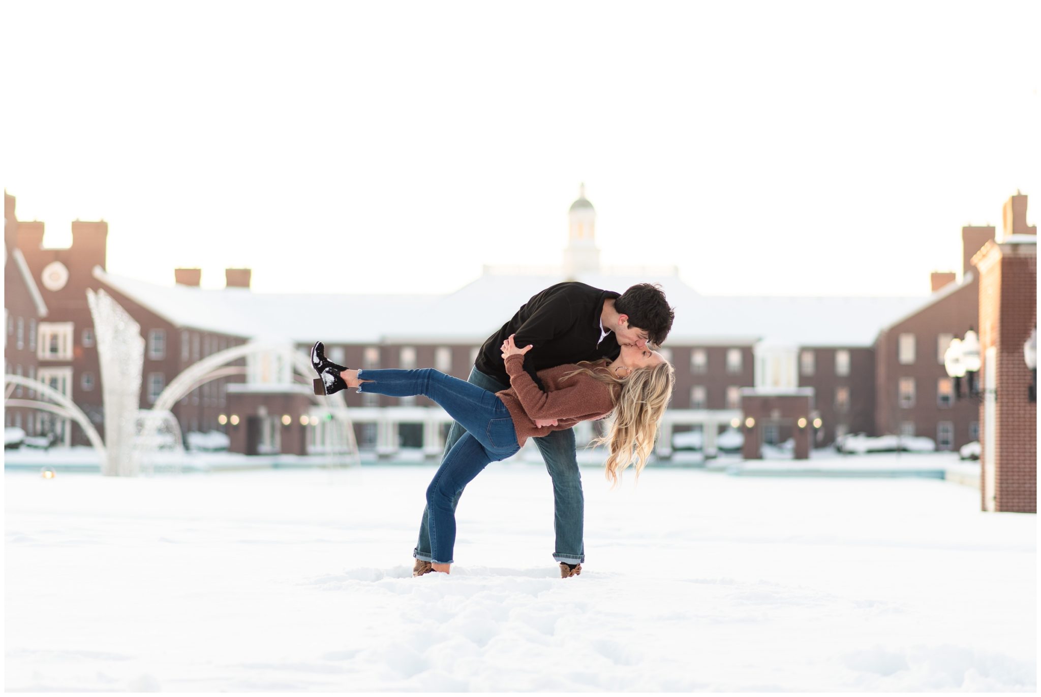 Abby & Ben | Winter Engagement Session | Carmel, IN