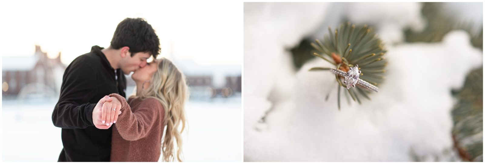 Abby & Ben | Winter Engagement Session | Carmel, IN